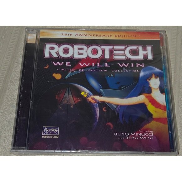 Media | Robotech 25th Anniversary Limited Ep We Will Win Cd Ulpio ...